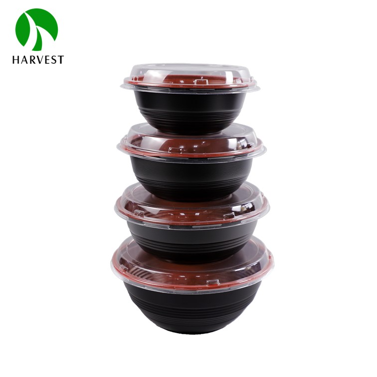 Harvest Plastic Food Packaging | HD-550 500 ml Microwaveable PP round ...